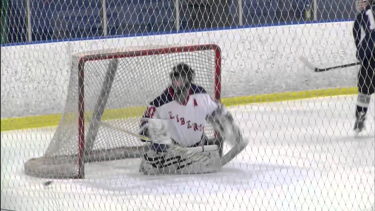 Jimmy Kellen stops Travis Hinton's fancy shootout attempt - YouTube
