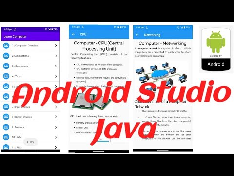 #2 Learn Computer Course App || #AndroidStudio - YouTube