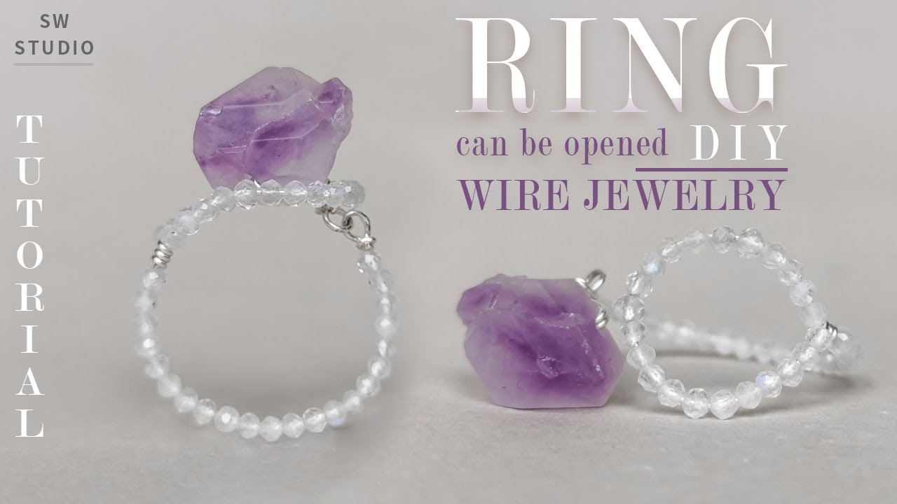 Easy Ring/Can be opened/Flexible Ring/ DIY Ring/Wire Wrap Ring Tutorial ...