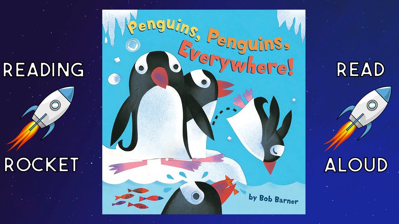 Penguins, Penguins, Everywhere! by Bob Barner READ ALOUD Book - YouTube