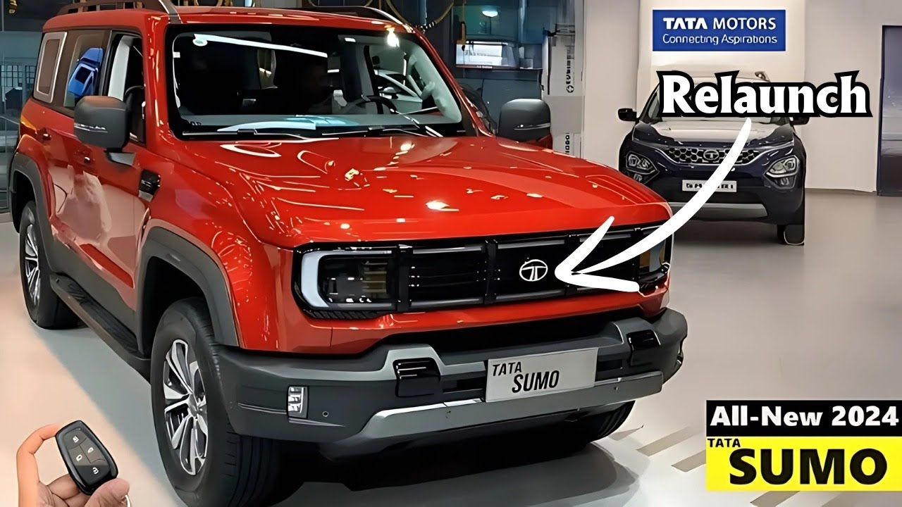 The old time powerful car Tata Sumo again relaunch with new look - YouTube