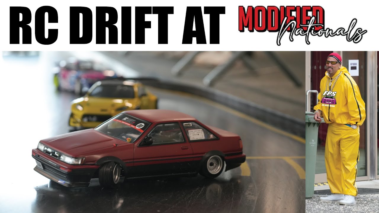 Crazy RC Drifting at MASSIVE Car Show! Modified Nationals 2024 - YouTube