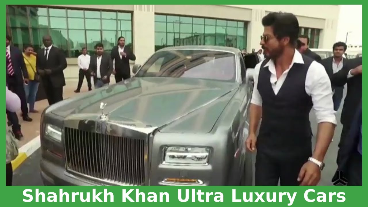 Shahrukh Khan Car Collection | Rolls Royce, Bentley, BMW i8 | - YouTube