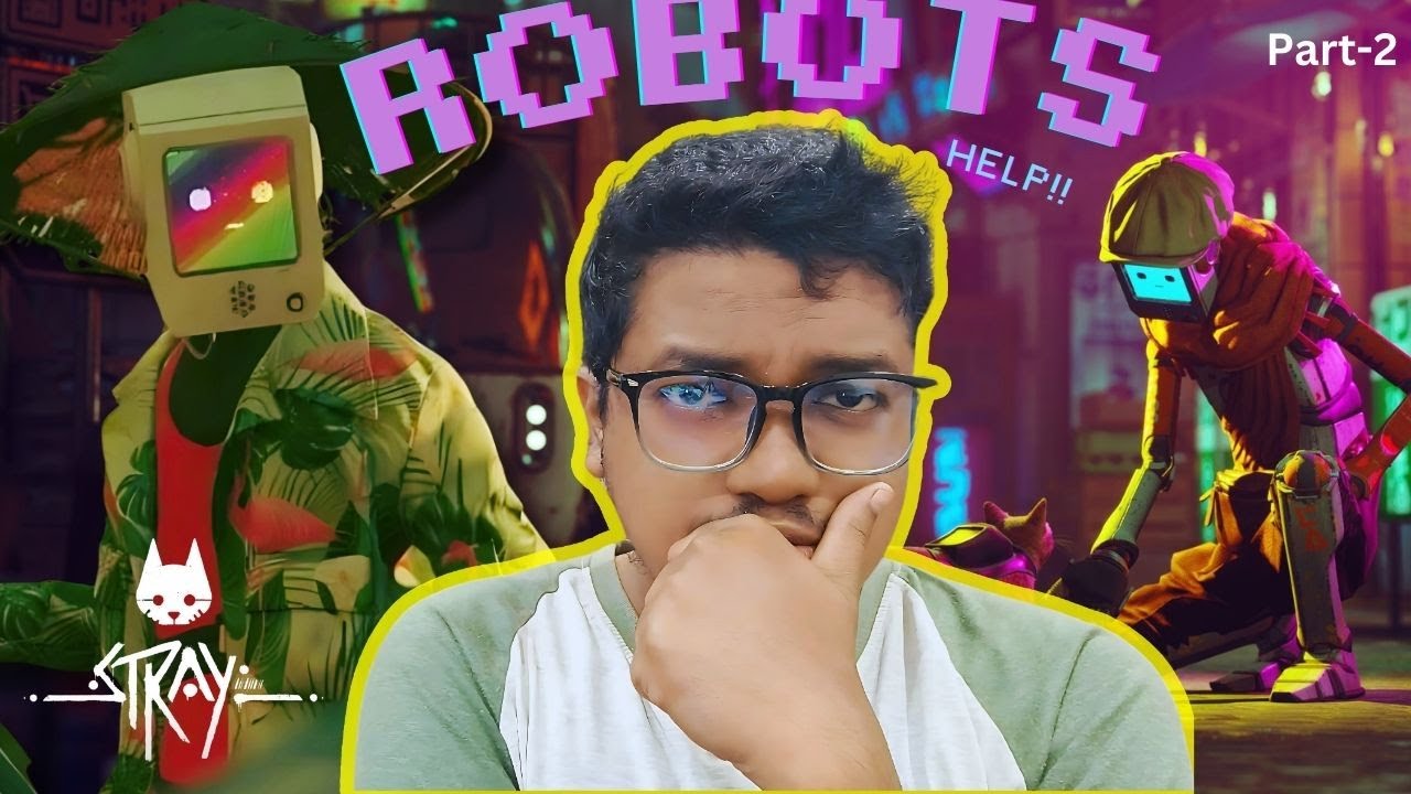 Robots Needed Hope, and I Delivered (As a Cat!) 🐾📦| Stray Gameplay #2|# ...