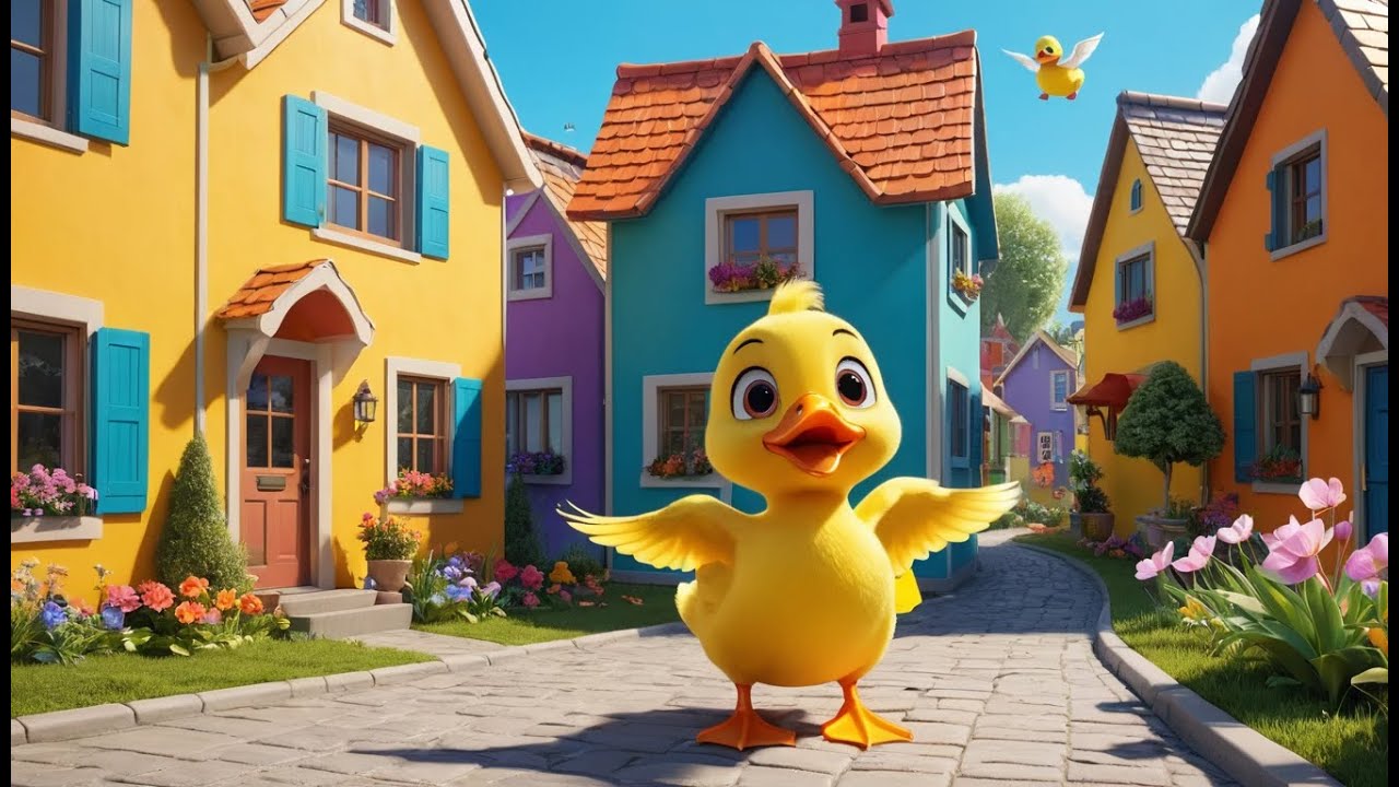 Ducky Flappy Wings Go Flap Flap Flap | Fun Animal Nursery Rhyme for ...