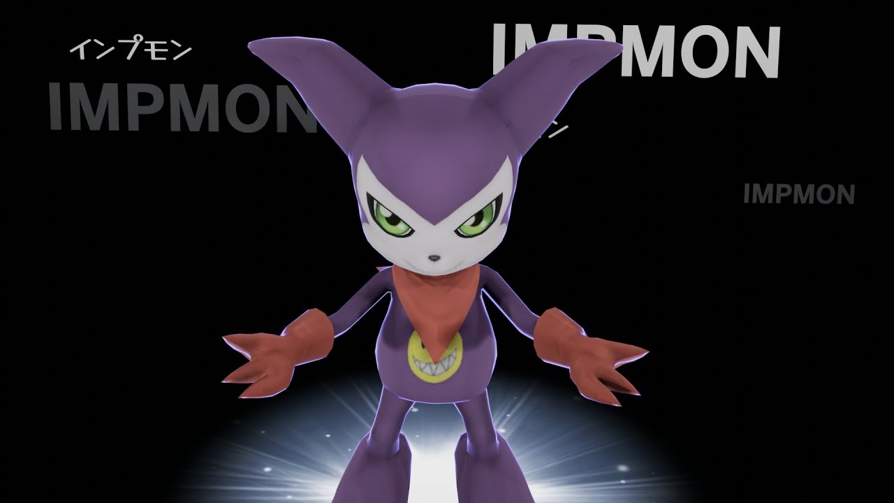 Impmon (インプモン) Evolution - YouTube