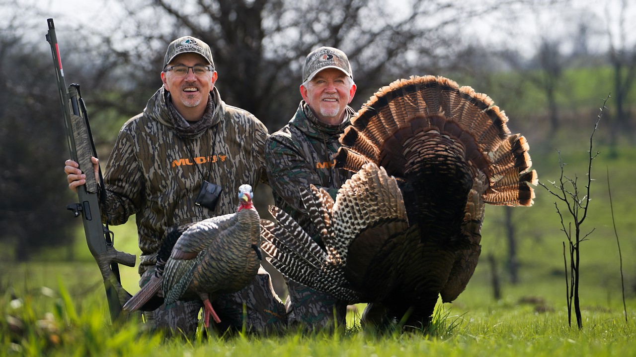 Mark and Terry Team Up in Iowa! Turkey Season 25 - YouTube