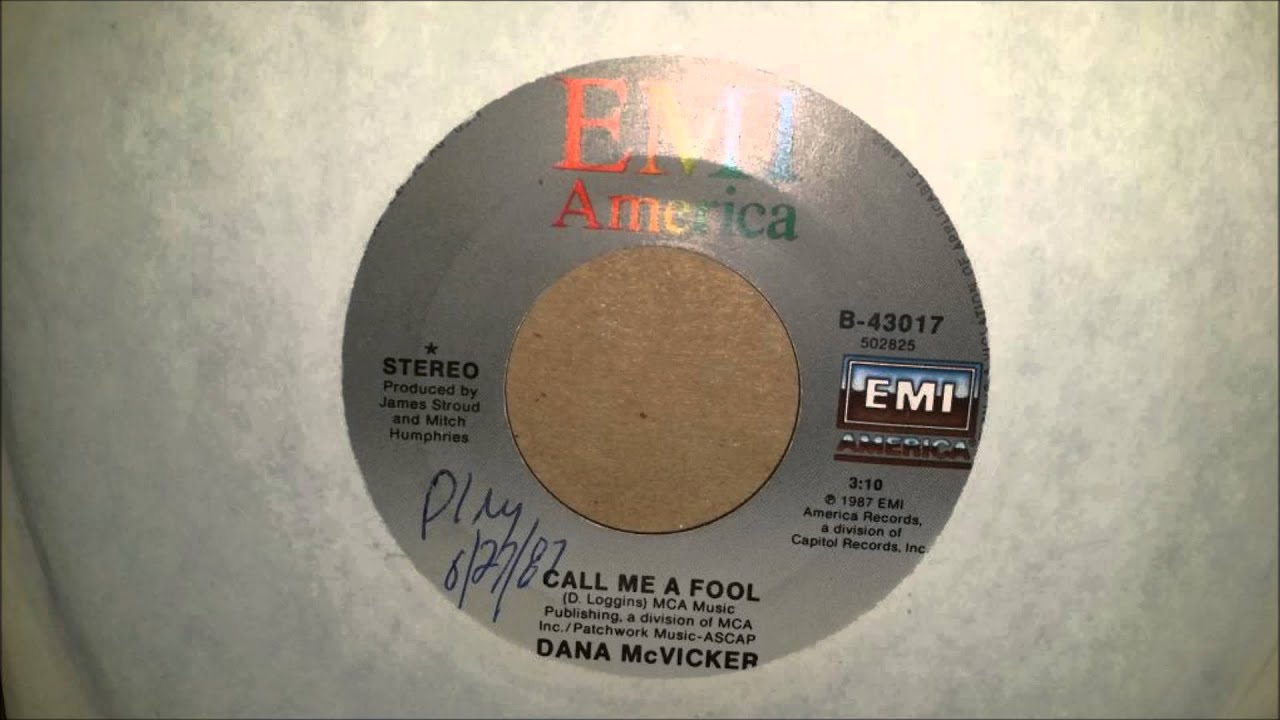 Dana McVicker Call Me A Fool - YouTube