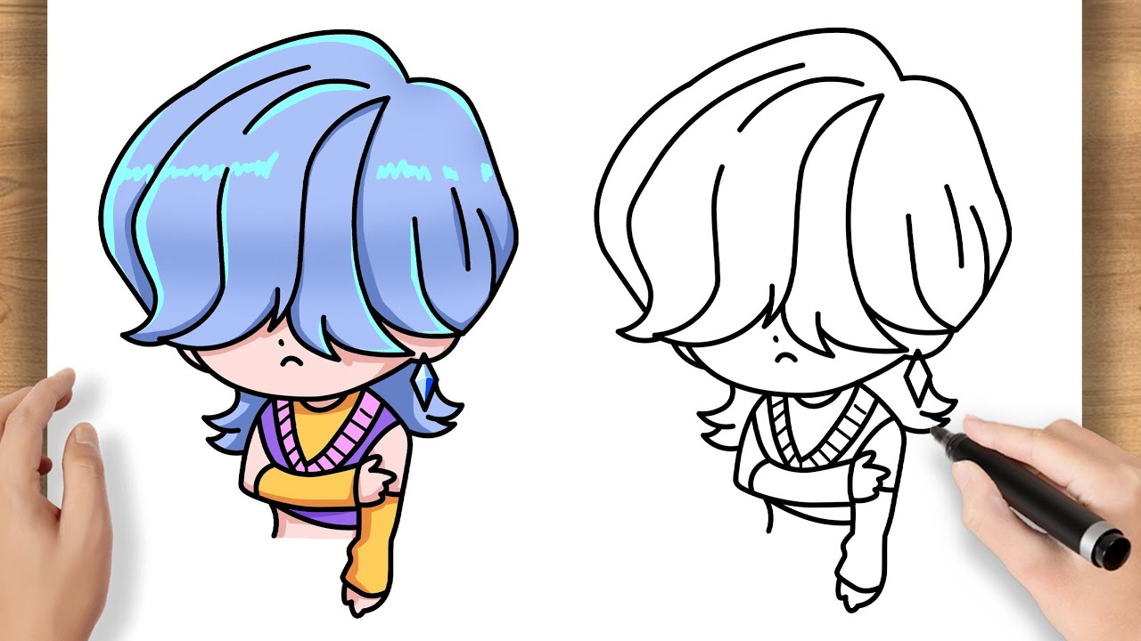 How to Draw Mystery Saja Boys | Kpop Demon Hunters - YouTube