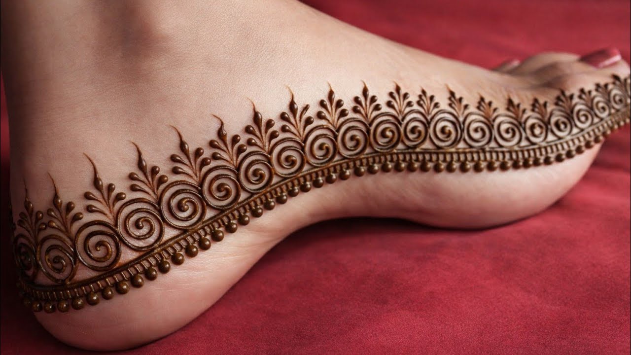 New 2026 feet👣 mehndi design || pairo ki mehndi design || stylish ...