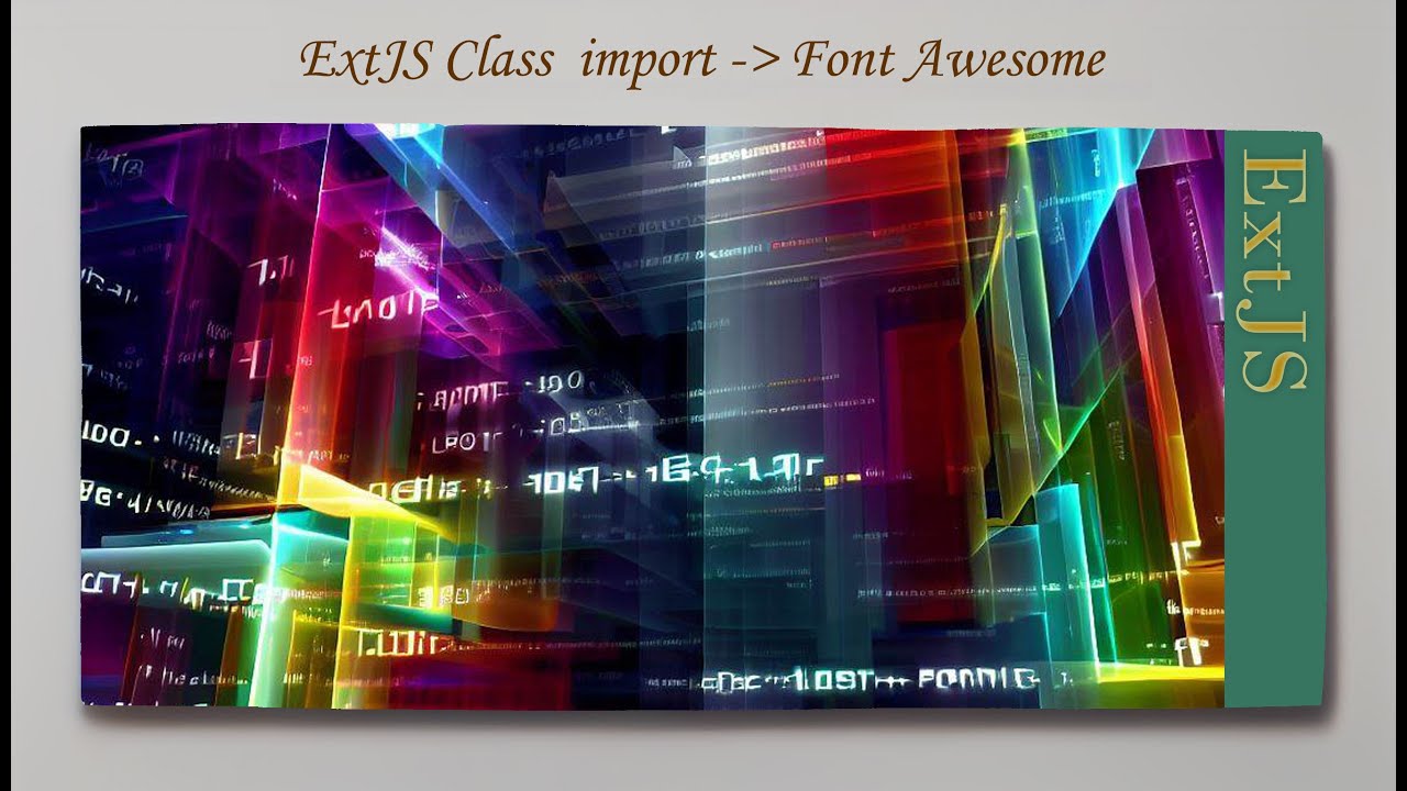 Sencha Exjs Import Fontawesome From Appjson New Youtube