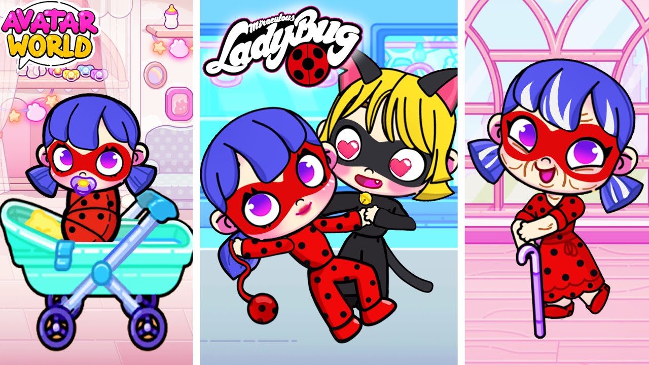 Ladybug del Nacimiento a la Muerte en Avatar World | Toca Boca ...