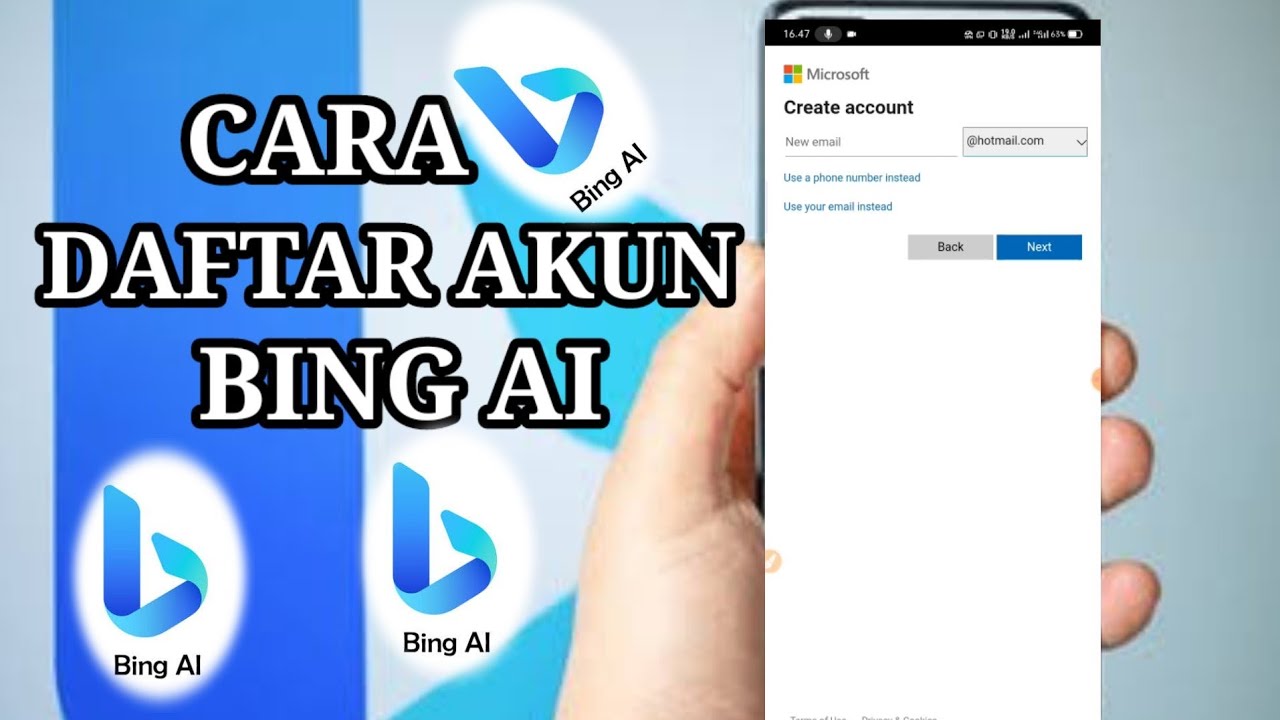 Cara Daftar Akun Bing AI Chat With di Hp Android - YouTube