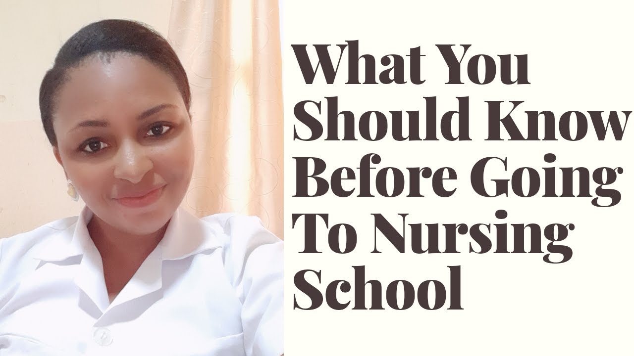 5 Things I Wish I Knew Before Starting Nursing School |The Student ...