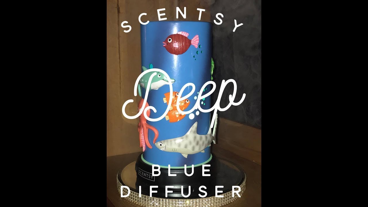 Scentsy Deep Blue Sea Diffuser - See it change colour here: Independent ...