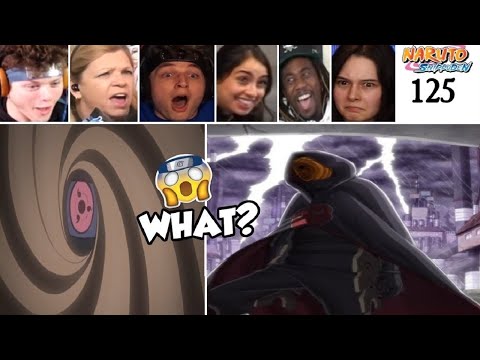 Tobi is Madara Uchiha! | Reaction Mashup | Naruto Shippuden Episode 125