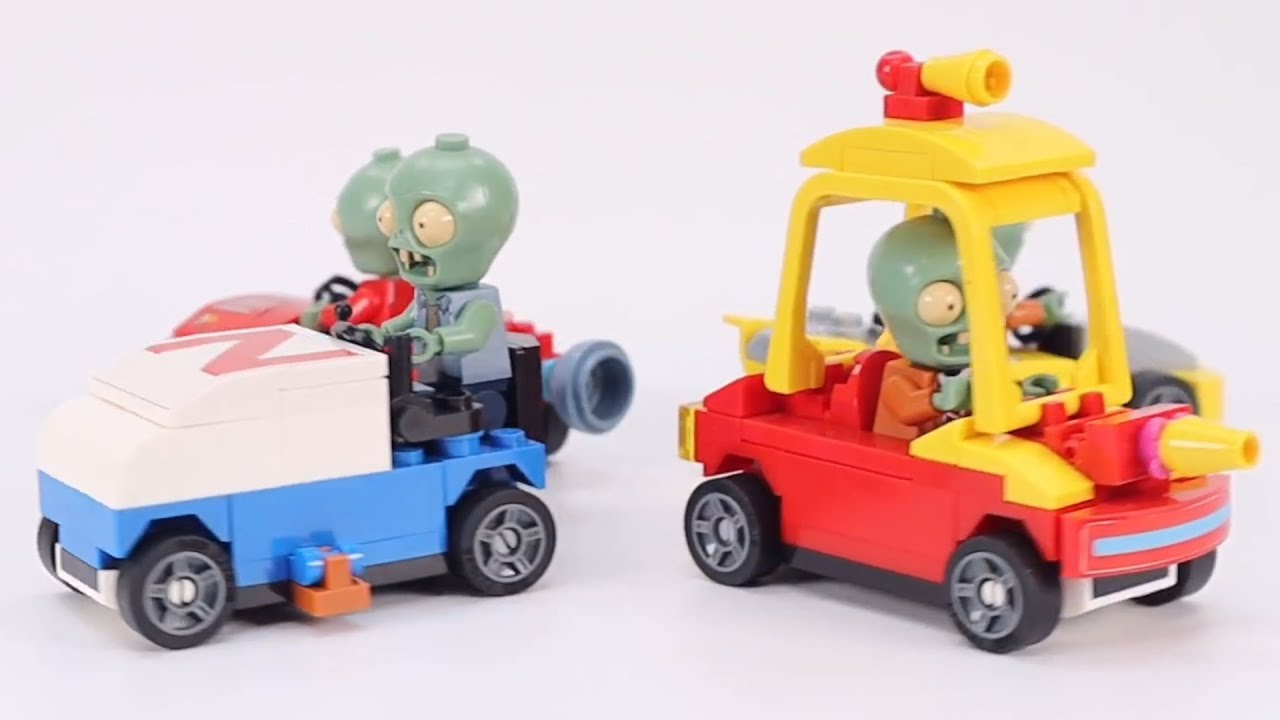 Plants vs. Zombies - Lego Toy #15 Car Zombies - YouTube