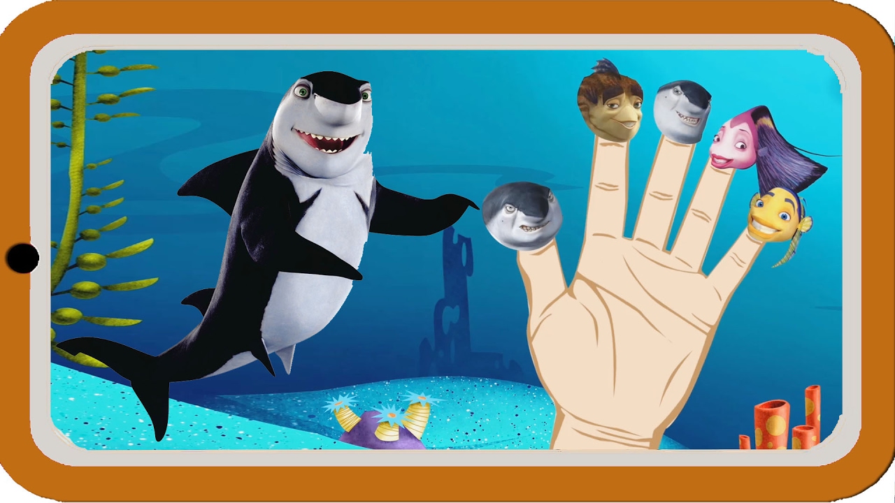 Shark Tale Finger Family Song | Cartoon Finger Family Collection | Kids ...