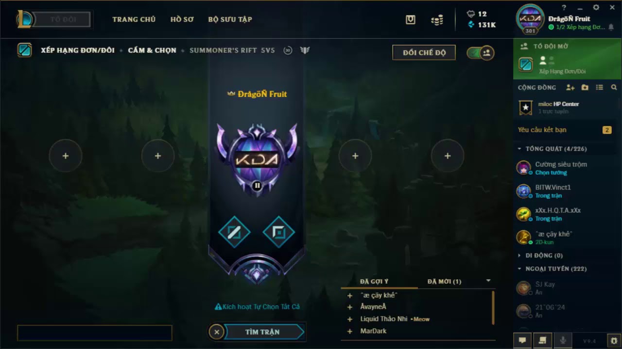 League of Legends Liên Minh Huyen Thoai|Leo rank EP1 - YouTube