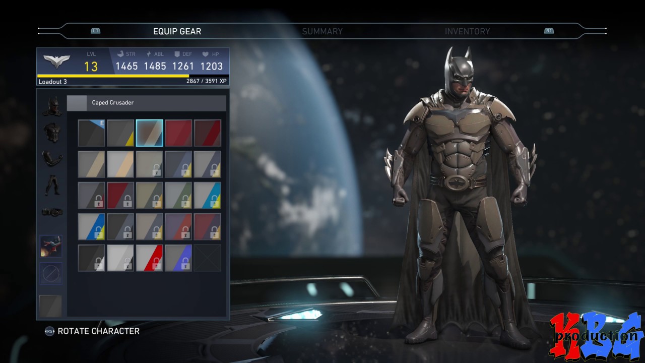 Injustice 2 Batman Customization(GAMEPLAY) - YouTube