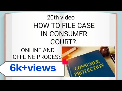 how to file case in consumercourt online andofflineprocess?# ...