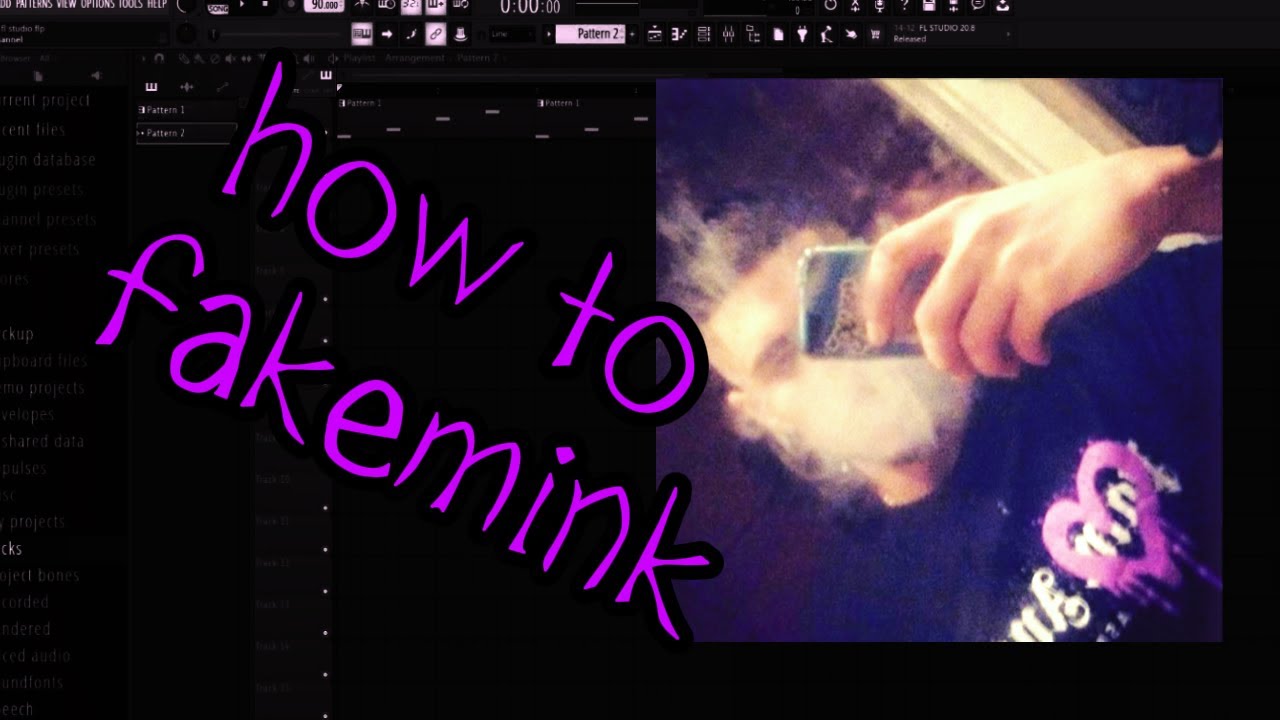 how to make beats for fakemink (not jerk) - YouTube