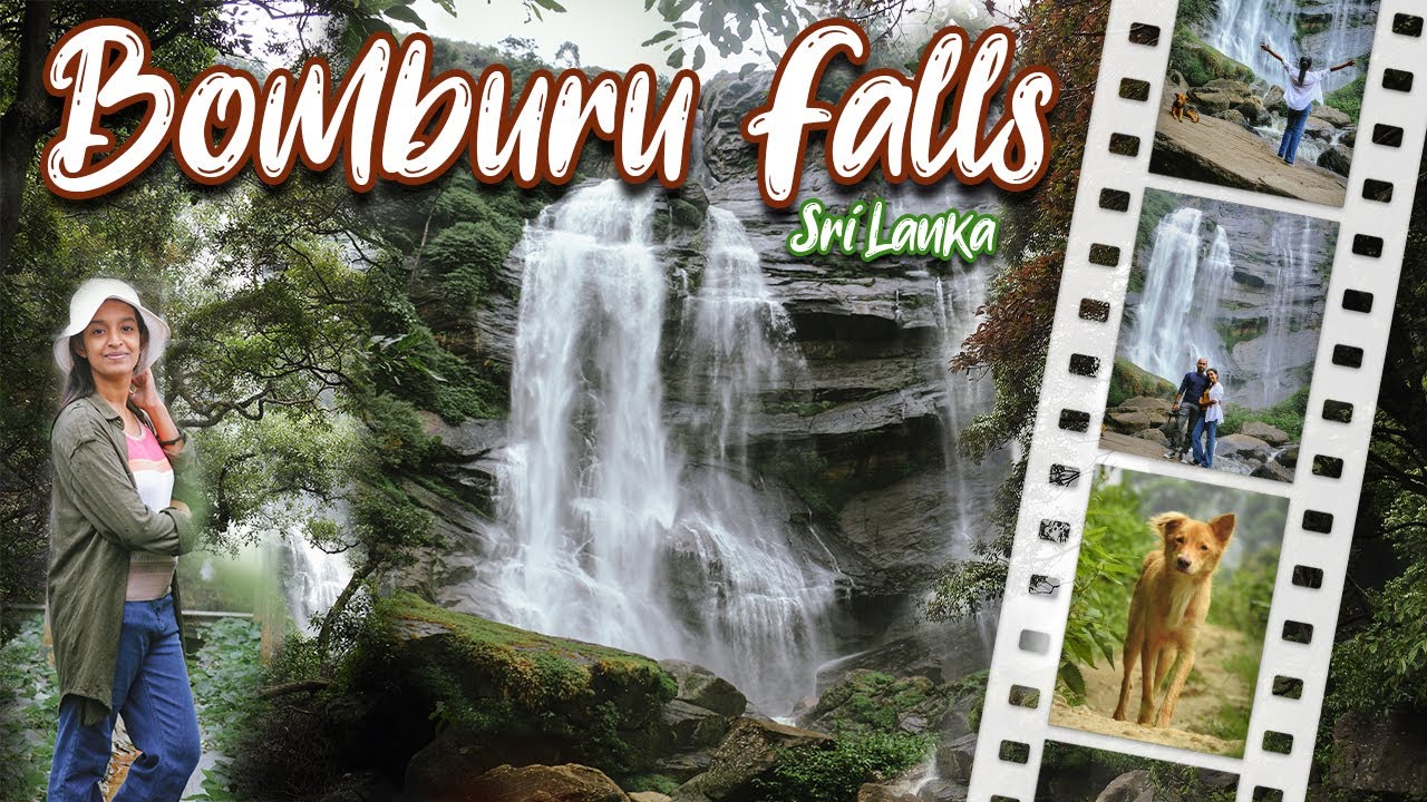 Journey to the widest waterfall in Sri Lanka 😍🌿 - Bomburu Falls (බෝඹුරු ...