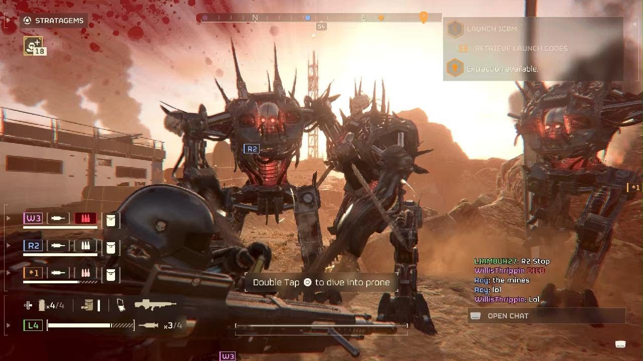 HELLDIVERS 2 Toxic Players On L 🤣 - YouTube