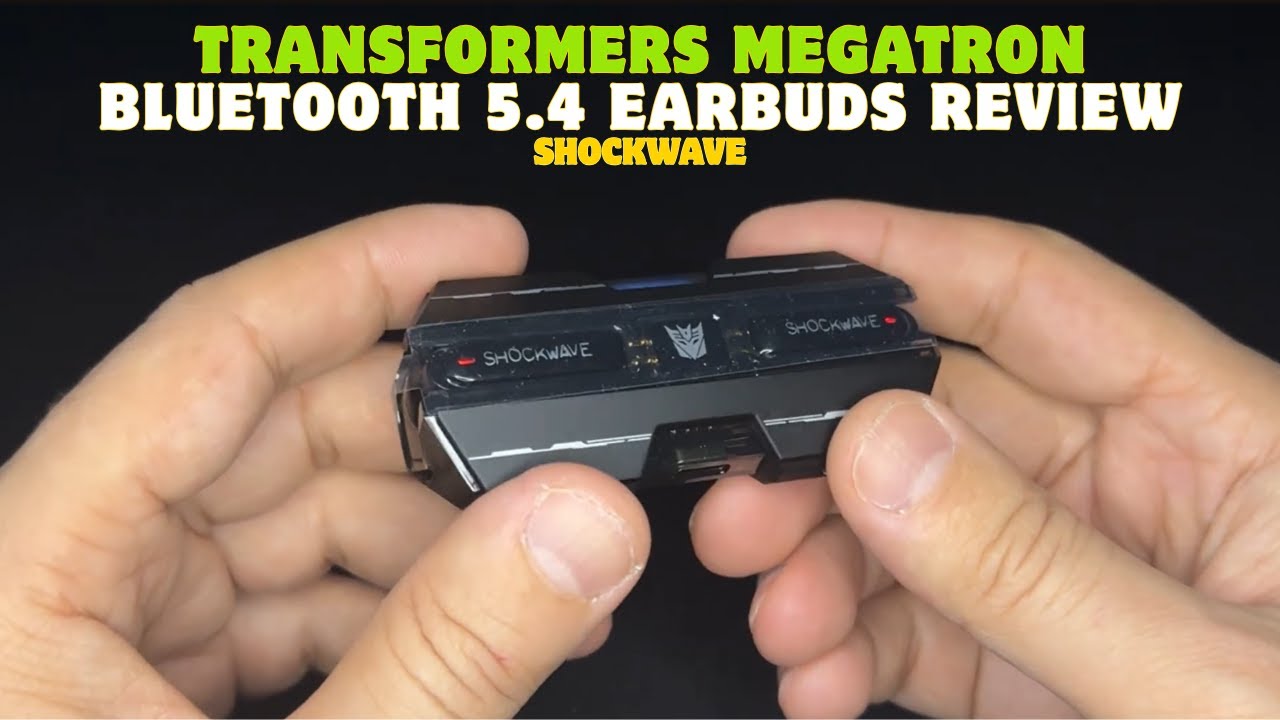 Transformers Megatron Bluetooth 5.4 Earbuds Review — Official Wireless ...