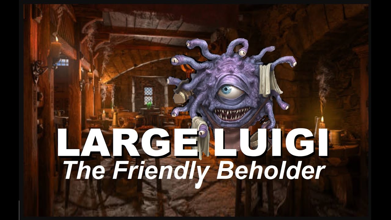 Large Luigi Dungeons and Dragons Lore for Spelljammer - YouTube