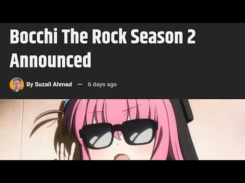 BOCCHI THE ROCK SEASON 2?!?!?!?!?!?!?! - YouTube