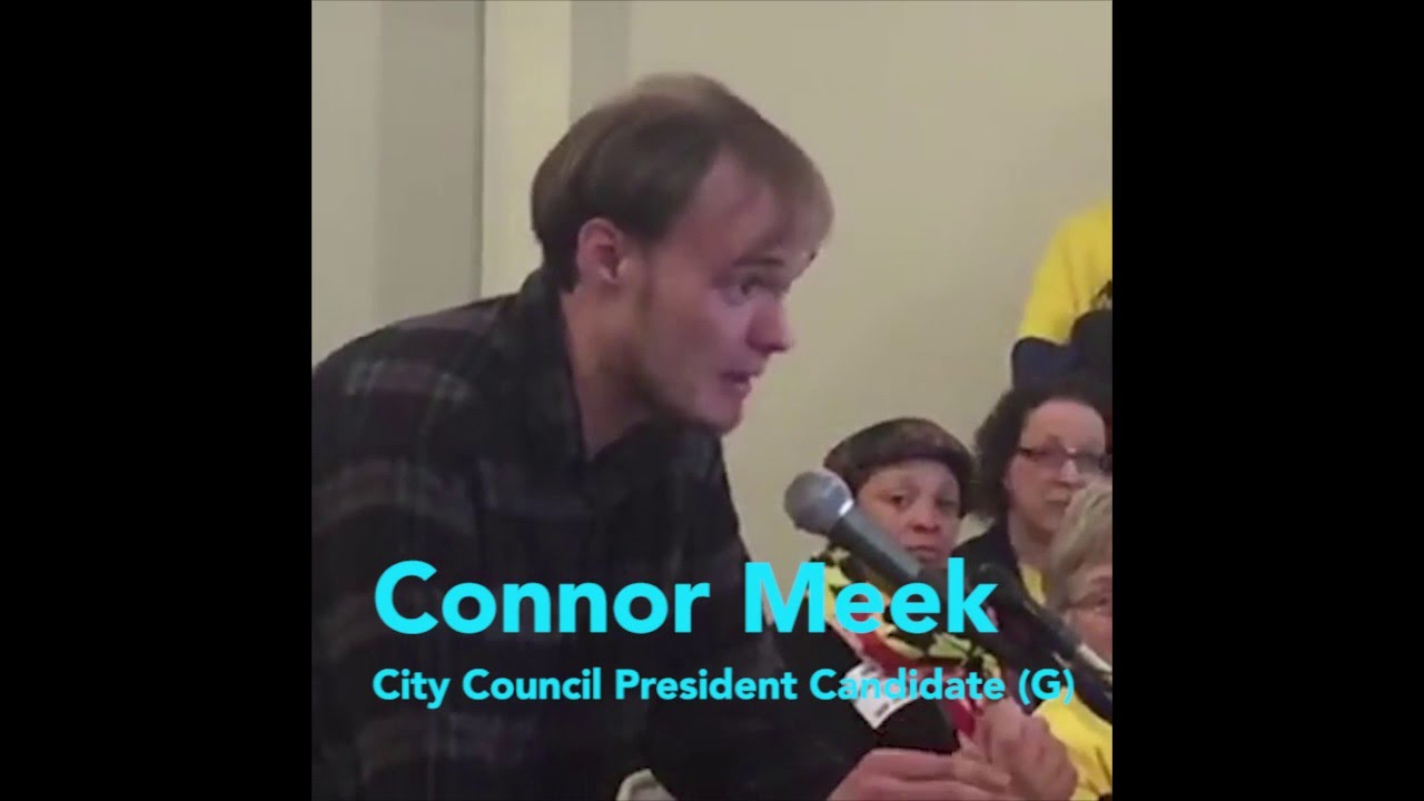 Connor Meek Invites City Council President Jack Young and Comptroller ...