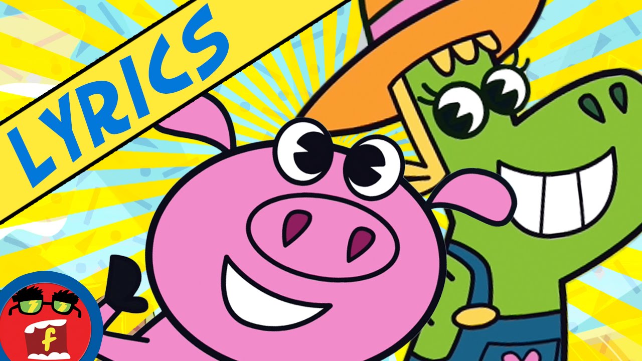 Old MacDonald Had A Farm | Fredbot Nursery Rhymes | Lyric Video! (Lucy ...