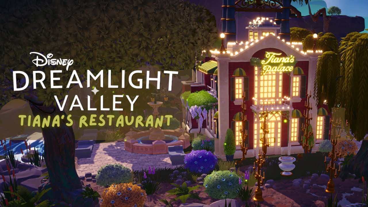Tiana’s Restaurant/Tiana's Palace Speed Build (Commentated) 🕯️ | Disney ...
