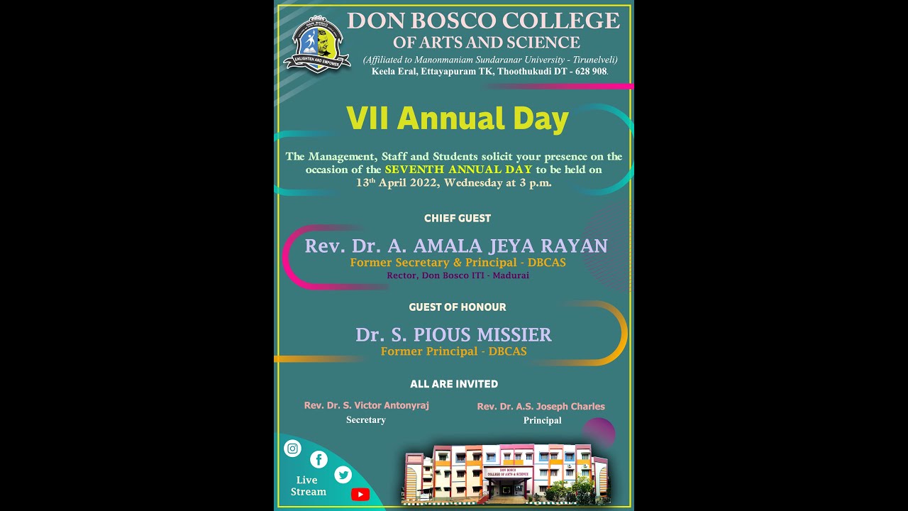 7th COLLEGE ANNUAL DAY - YouTube