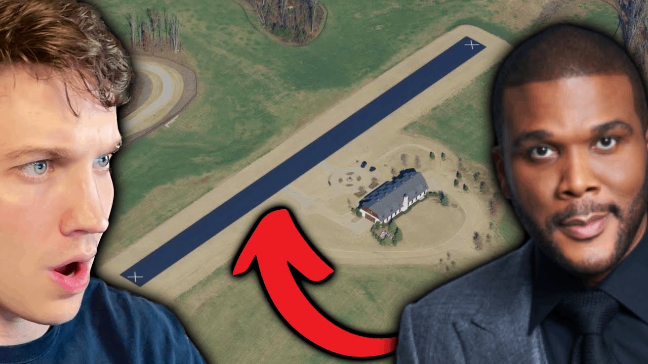 Flying at Tyler Perry's PRIVATE Runway - YouTube
