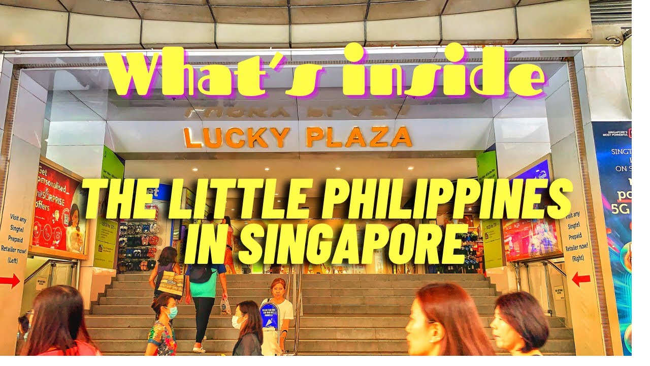 Walking Tour: Lucky Plaza the “Pinoy Mall” (What is inside!?) || by ...