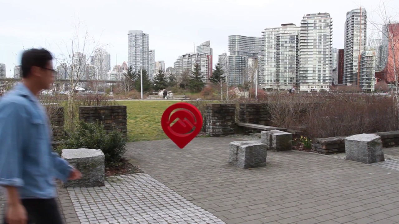 Geo-Location AR Platform With Truly Social Games - YouTube