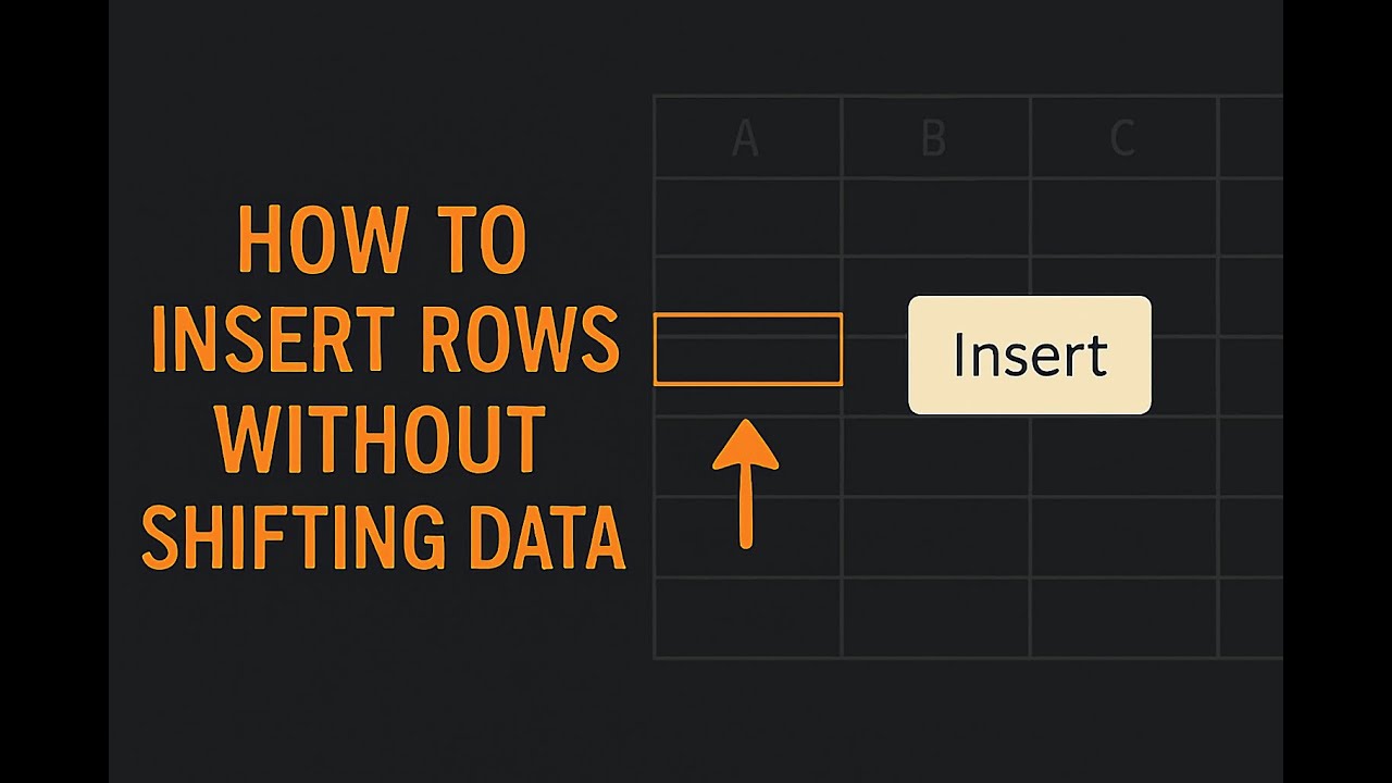 How to Use Excel to Add Rows or Columns - YouTube