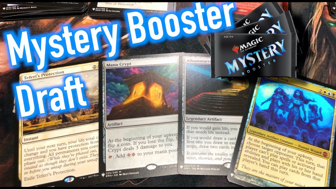 Mystery Booster Live Draft! - YouTube