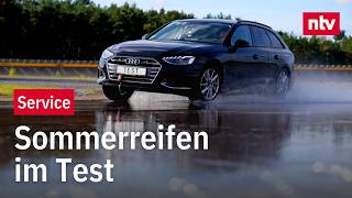 Summer tire test: ADAC penalizes tires with high wear