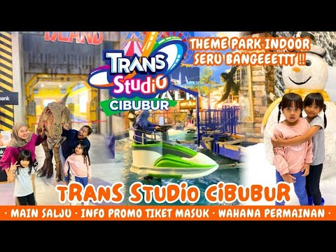 WISATA JAKARTA TRANS STUDIO CIBUBUR TERBARU 2024 | INFO TIKET PROMO & WAHANA NYA Seruuuuuu
