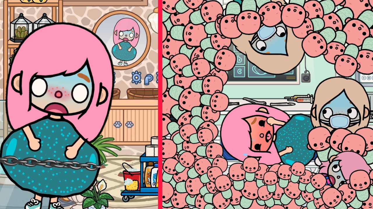 Mom Gave Birth To 100 Babies 😱🥺👶🏻| Toca Life World🌏 | Toca Life Story ...