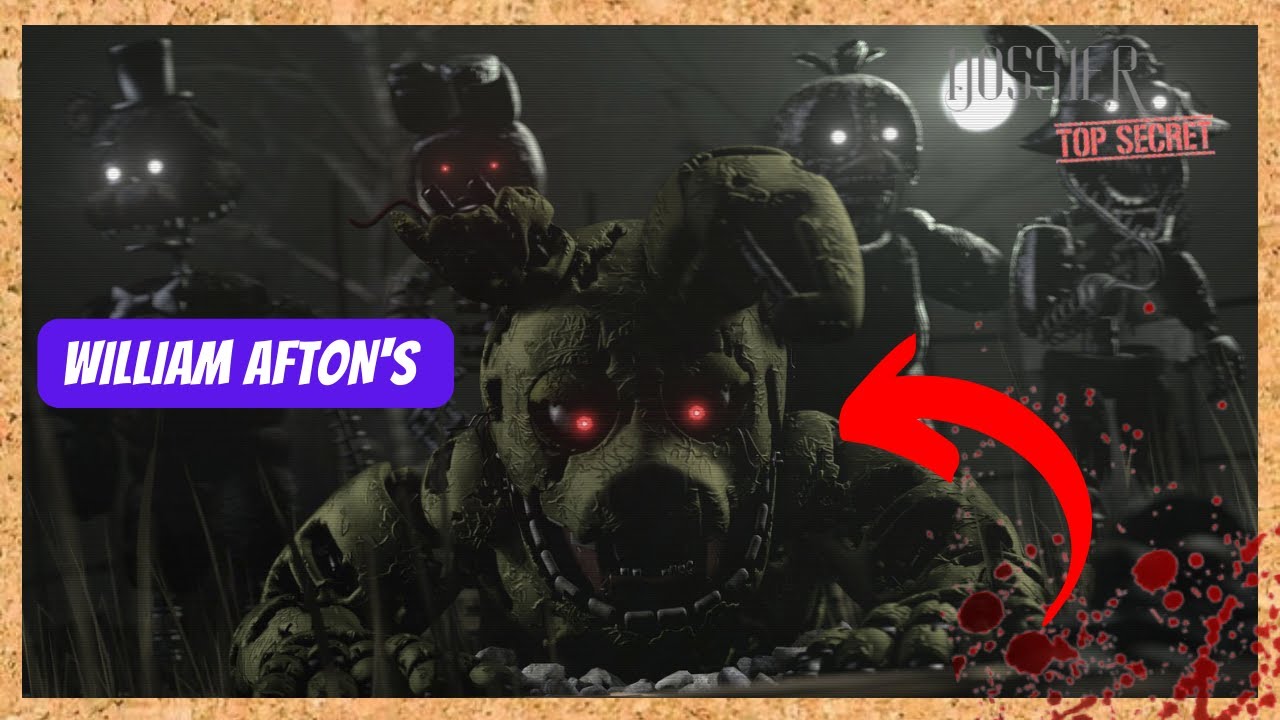 [FNAF SFM] William Afton's Death Scene - YouTube