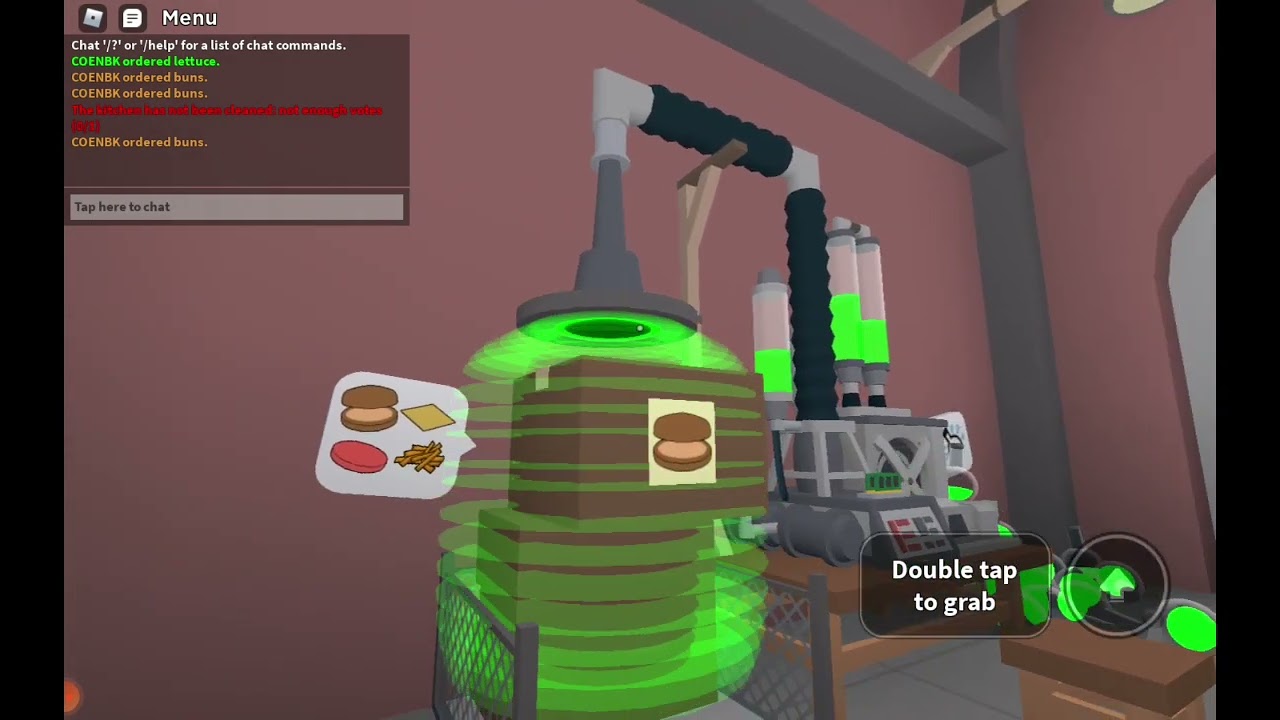 update to Roblox cook burgers rat potion making machine for some reason ...