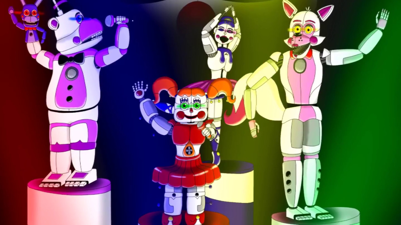 The Show Must Go On ! | FNAF SL SpeedPaint - YouTube