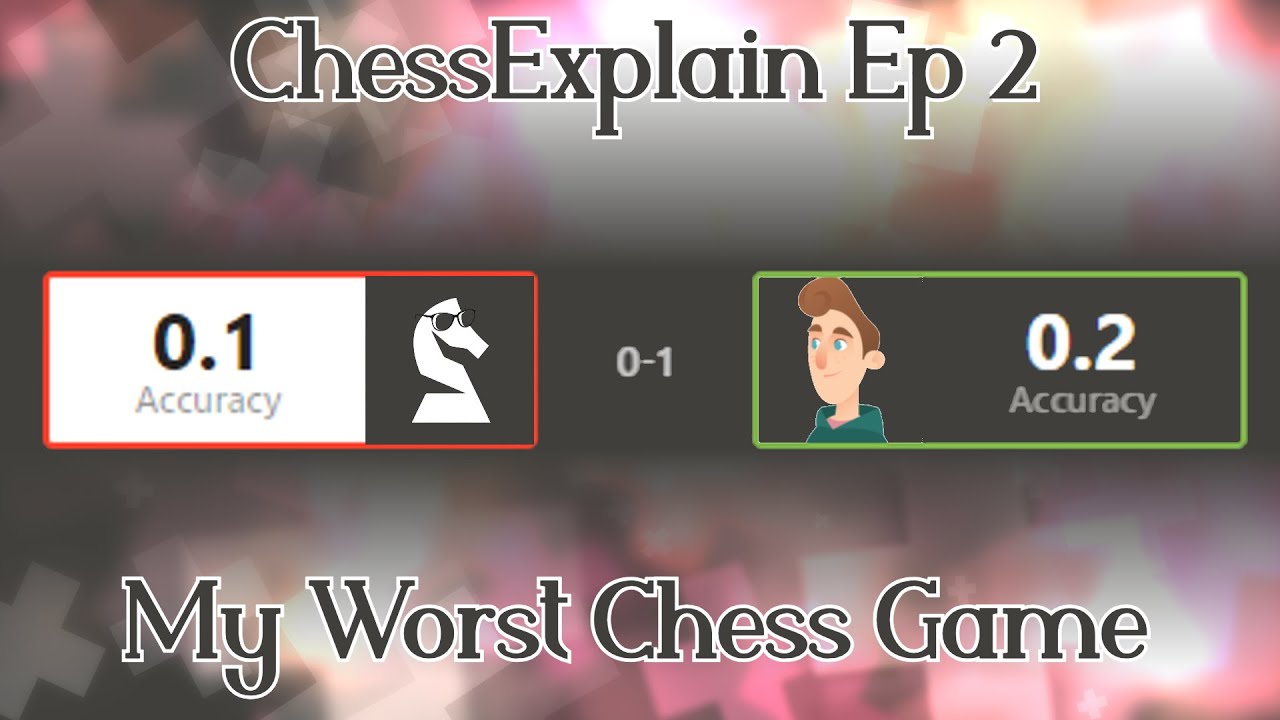 ChessExplain Ep 2: My Worst Chess Game - YouTube