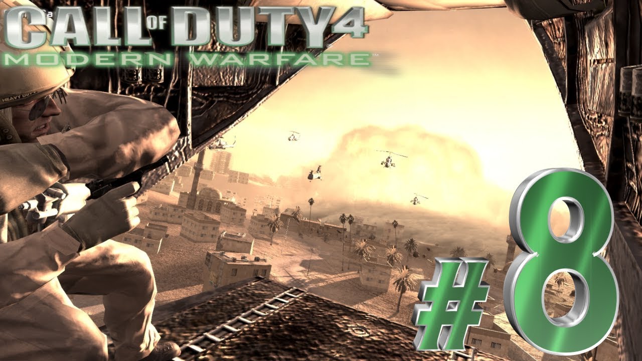 They Drop a nuclear bomb|Shock and Awe|Part 8|Call of Duty 4: Modern ...