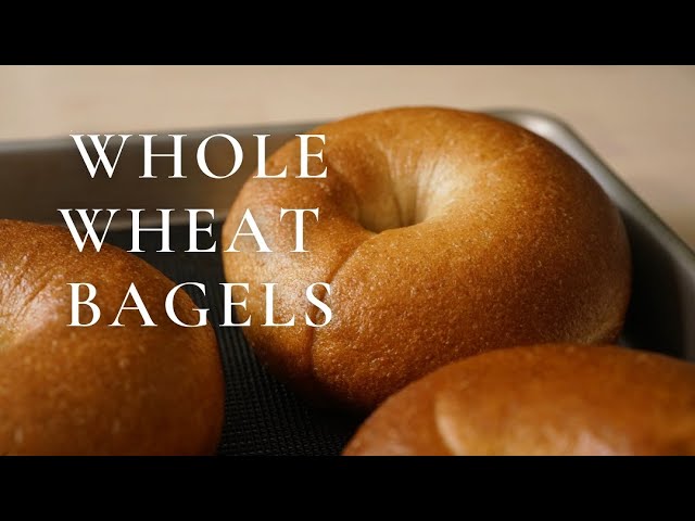 Whole Wheat Bagel Recipe No Sugar Yeast Bread | Deporecipe.co