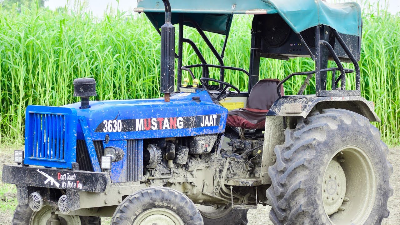New Holland Mustang modify tractor in haryana - YouTube